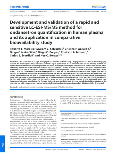 Pdf Development And Validation Of Rapid And Sensitive Hplc Method For The Determination Of