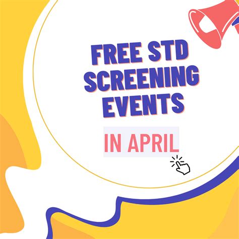 Free Std Screening Events In April Georgia Coastal Health District