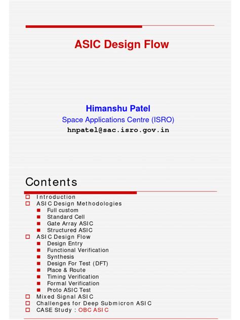 Asic Design Flow Pdf 1690198039 2 Pdf Computer Hardware Integrated Circuit