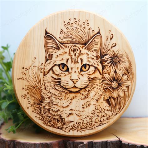 Cat Pyrography By Sacredrebelartwerx On Deviantart