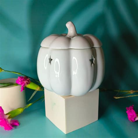 The White Pumpkin Wax Burner Lit Af
