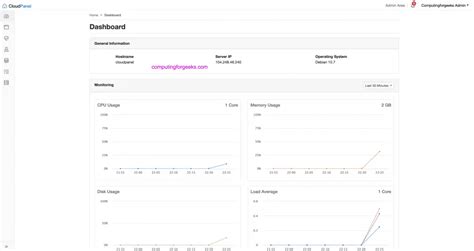Install CloudPanel Control Panel On Ubuntu 22 04 ComputingForGeeks