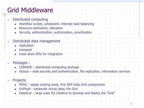 Ppt Software And Grid Middleware For Tier 2 Centers Powerpoint Presentation Id3712655