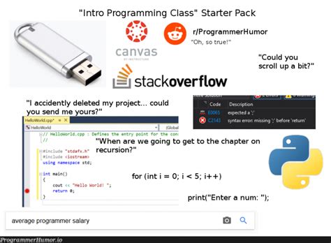 ProgrammerHumor Io Only A Few Can Understand The Humor Of Programmers