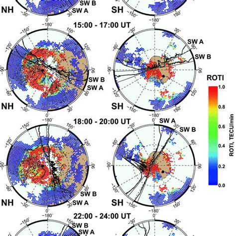 Hourly Rate Of Tec Ionospheric Total Electron Content Index Roti Download Scientific