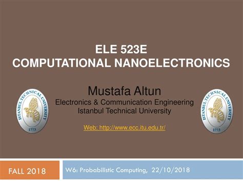 Ppt Ele 523e Computational Nanoelectronics Powerpoint Presentation Free Download Id 8786091