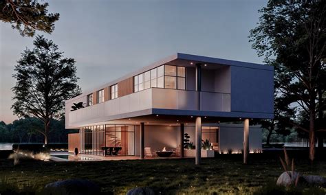 The Intersect Concept Home Design In San Juan Islands Wa Holos