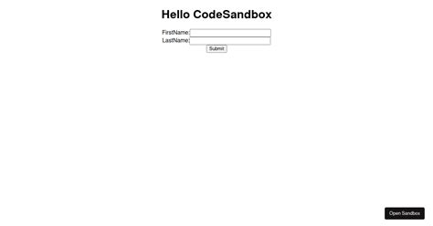 React Customhook Forked Codesandbox