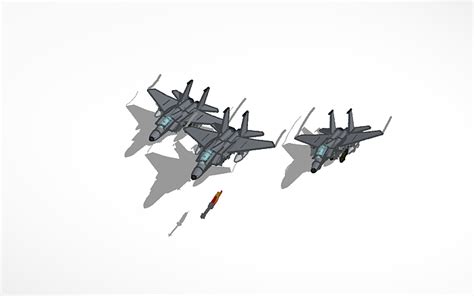 3d Design F 15 Formation Original By Me Tinkercad