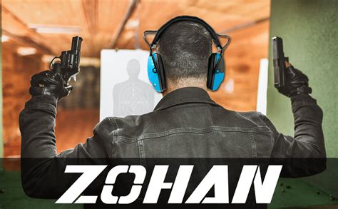 ZOHAN EM054 Electronic Shooting Ear Protection with 4X Sound ...