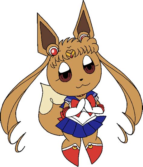Eevee As Sailor Moon R By Nautoon2007 On Deviantart