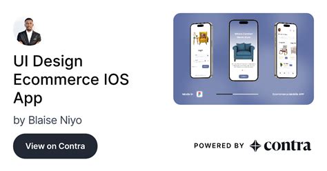 UI Design Ecommerce IOS App By Blaise Niyo