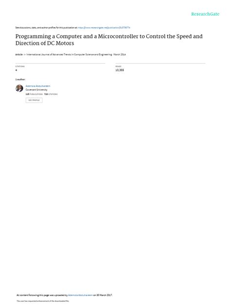 Speed Control Of Dc Motor Pdf Rectifier Bipolar Junction Transistor
