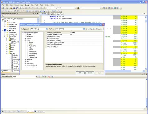 Creating A Fortran Console Application That Calls A C Program With An