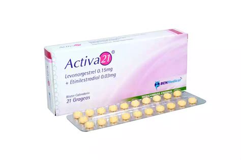 Activa 21 Levonorgestrel Etinilestradiol A 7 500 00 Comprelo A Domicilo Colombia