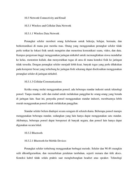 Wireless And Cellular Data Network 10 Network Connectivity And Email 10 3 Wireless And