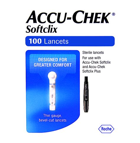 Accu Chek Softclix 100 Lancets