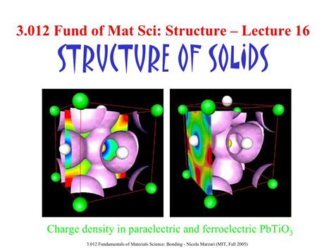 Pdf 3 012 Fund Of Mat Sci Structure Lecture 16 Structure Of