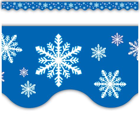 Free Winter Bulletin Board Borders Christmas Classroom Decorations