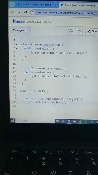 Abstraction Oops In Java Java Coding Programming Code Oop Vscode Engineering Viralvideo
