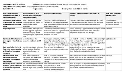 Career Development Plan Examples