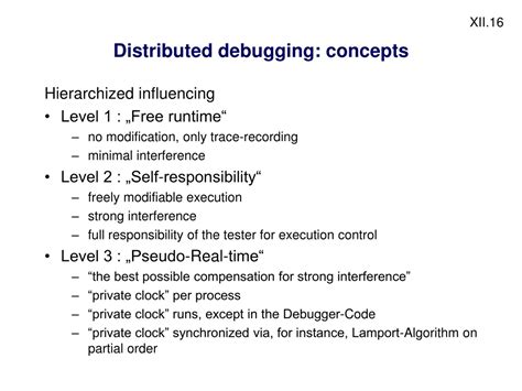 ppt debugging of distributed systems powerpoint presentation free
