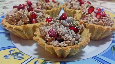 კულინარიული ბლოგი სოკოს კუჭმაჭი მჭადის კალათებში