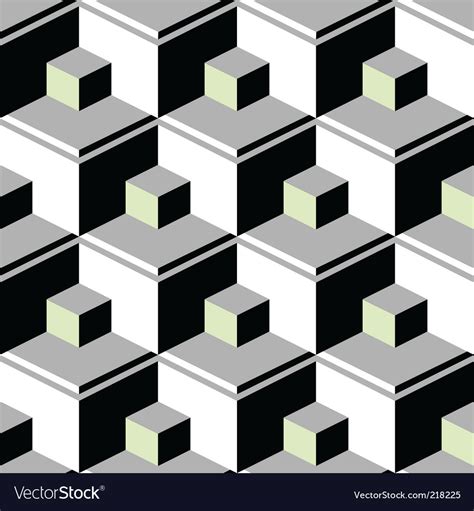 Geometric Cube Texture Royalty Free Vector Image