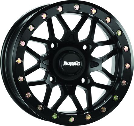 Dragonfire Racing Typhon Wheel 15x7 4137 52 10 Machined Black Mc