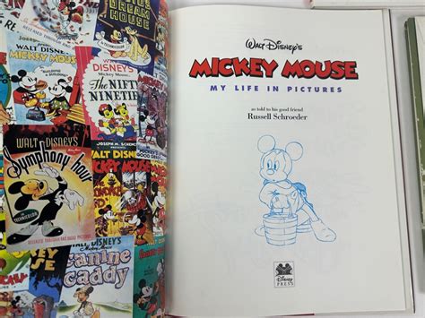 First Edition Walt Disneys Mickey Mouse My Life In Pictures Book The