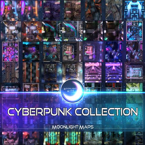 Cyberpunk Collection 1 Moonlight Maps