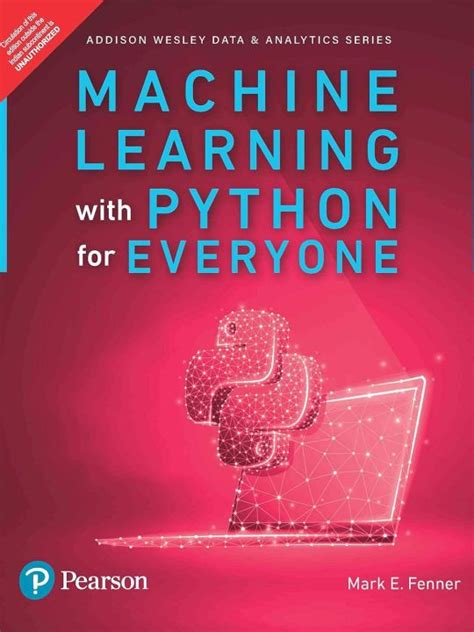 machine learning with python for everyone np