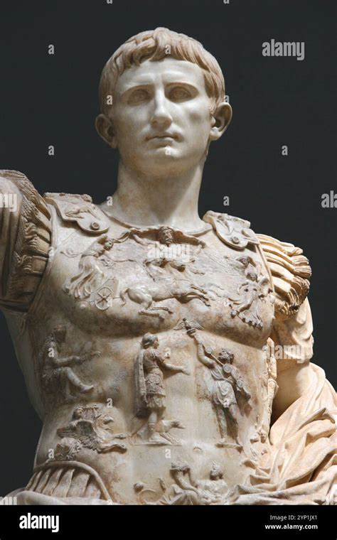 Augustus 61 Bc 14 Ad First Emperor Of The Roman Empire Marble