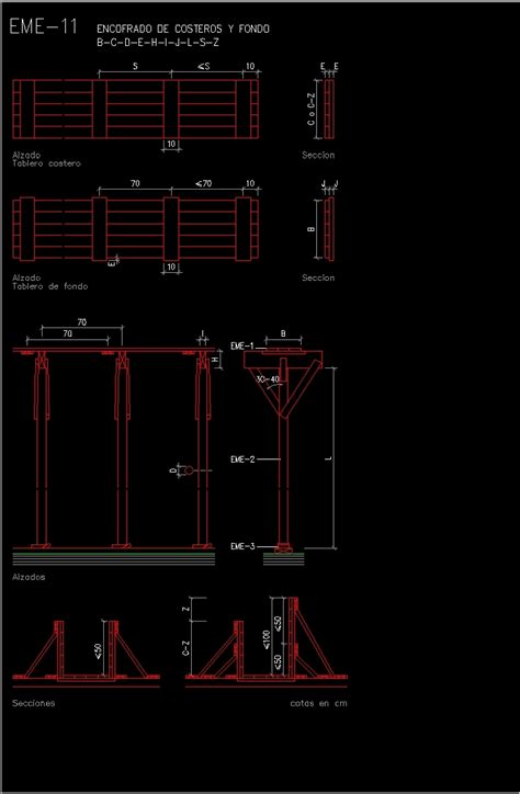 Constructive Details In Formwork S DWG Detail For AutoCAD Designs CAD