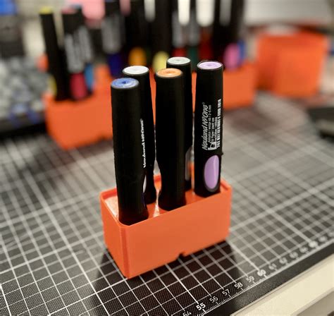 Gridfinity Neuland No One Marker For 2 Or 5 Marker By Burns Download Free Stl Model