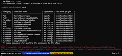 Cant Push If I Have Any Editor Or Files Open · Issue 6028 · Aws
