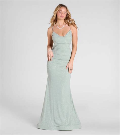 Green Mermaid Gowns And Windsor