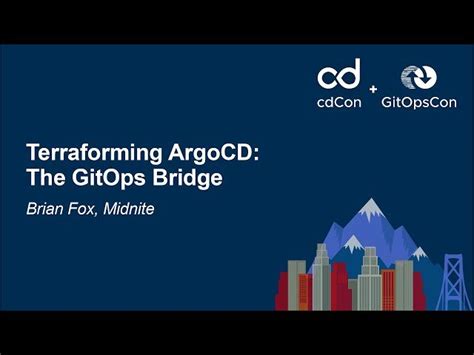 free video terraforming argocd the gitops bridge from cncf [cloud