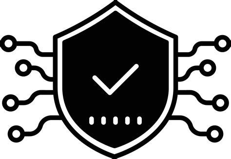 Technology Security Approve Solid Glyph Vector Illustration 36577450 Vector Art At Vecteezy