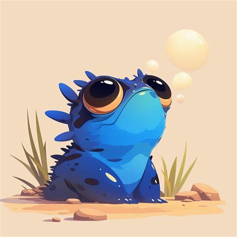 Premium Vector Mudskipper Breathing Air On Land