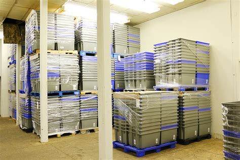 Used Stack And Nest Containers 24 X 20 X 13 American Surplus