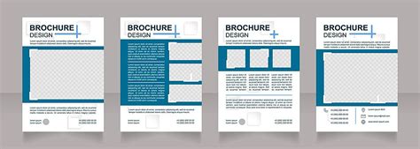 Process Improvement Blank Brochure Design Blank Data Design Vector