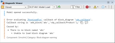 Systematic Diagnosis Of Errors And Warnings Matlab And Simulink
