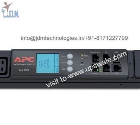 Apc Make Vertical Rack Pdu 2g Metered By Outlet With Switching 32a 230v 21 C13 And 3 C19 At
