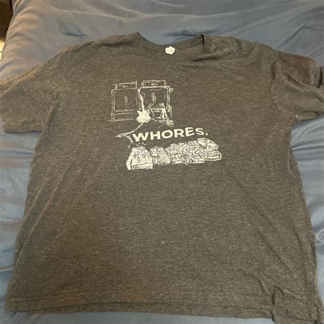 Xxl Whores Band T Shirt Tag Reads Next Level Depop