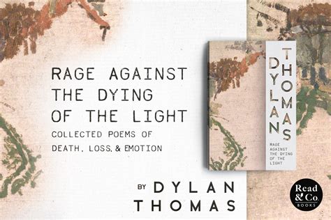 Do Not Go Gentle Dylan Thomas Poetry On Death