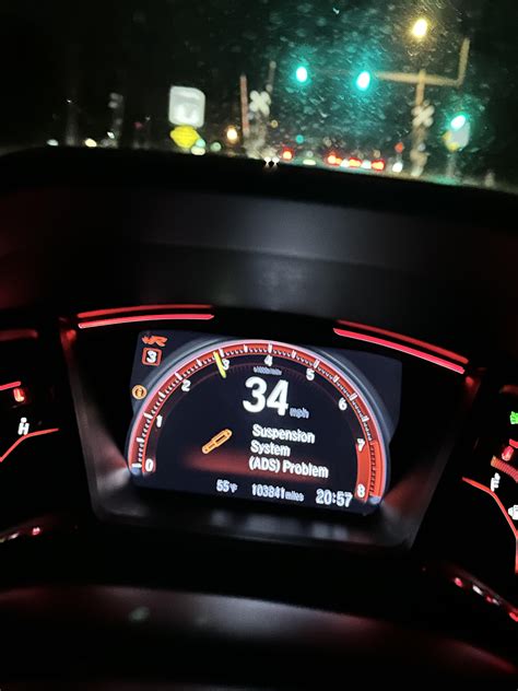 Suspension System ADS Problem R Civic Type R