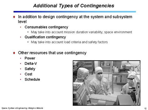 Margins And Contingency Module Space Systems Engineering Version