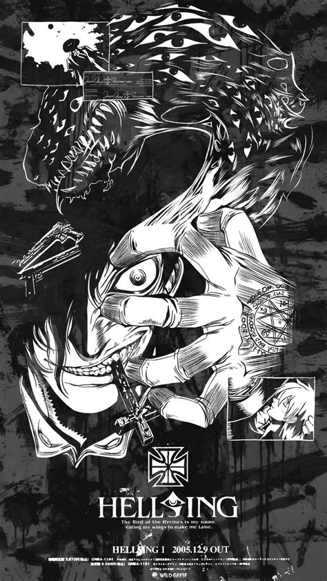 Hellsing Poster Alternative Vampire Illustration Hellsing Ultimate