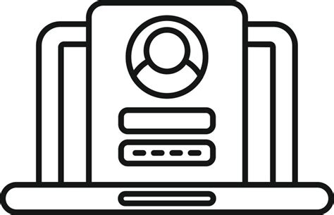 Smartphone Showing Login Screen With Password Vector Image